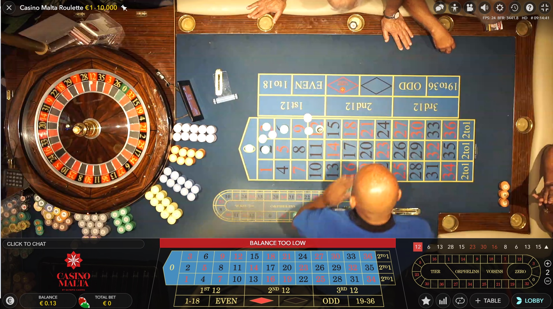 NEW DUAL PLAY ROULETTE TABLE FROM EVOLUTION GAMING